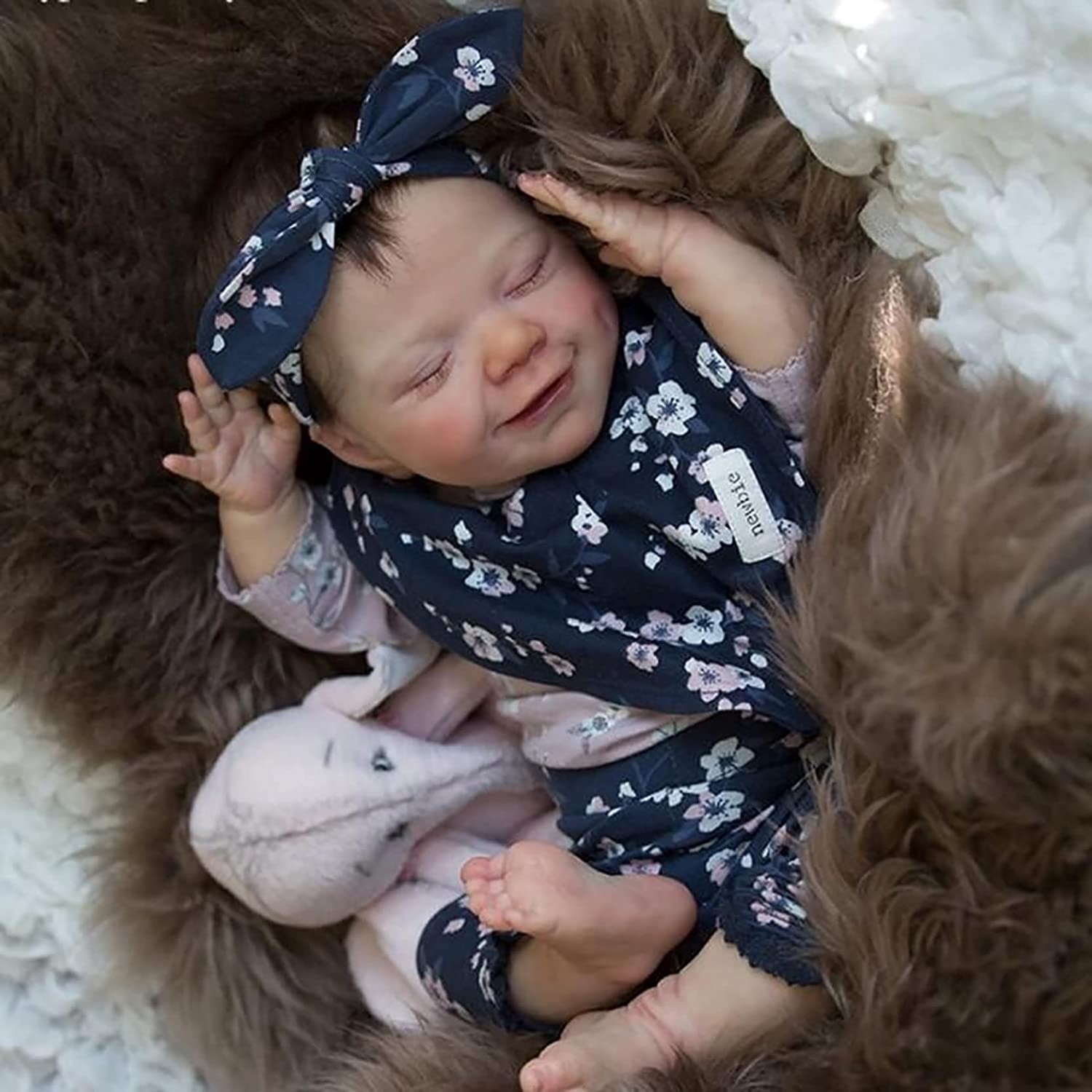 Muñecas Reborn Zlgkjk, Muñeca Realista de 18" con Cuerpo de Silicona ...