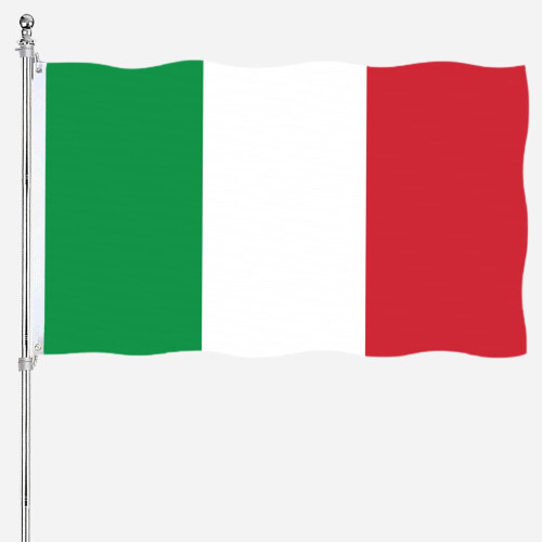 Italian Italy Flag 3x5 Double Sided Outdoor National Flags Heavy Duty ...