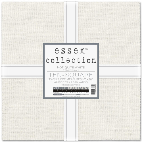 Essex Not Quite White Ten Square 42 10-inch Squares Layer Cake Robert ...