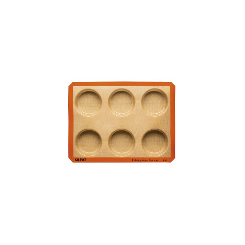 Silpat The Original Large Round Mini Cakes Mold 6 Hole on OnBuy