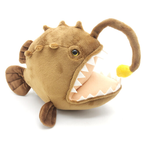 JIANEEXSQ Realistic Angler Fish Stuffed Animal Doll Simulation ...