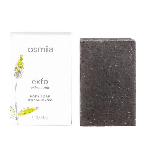 Osmia - Natural Exfo Body Soap | Clean Beauty For Healthy Skin 4 oz ...