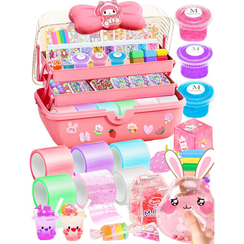 Jimcii Make Your Own Nano Tape Bubble Kit Nano Tape Bubble Squishy ...