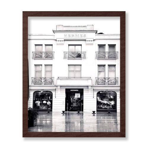 Poster Master Hermes Poster - Saint Tropez Storefront Print - High Fashion Art - Designer Art ...