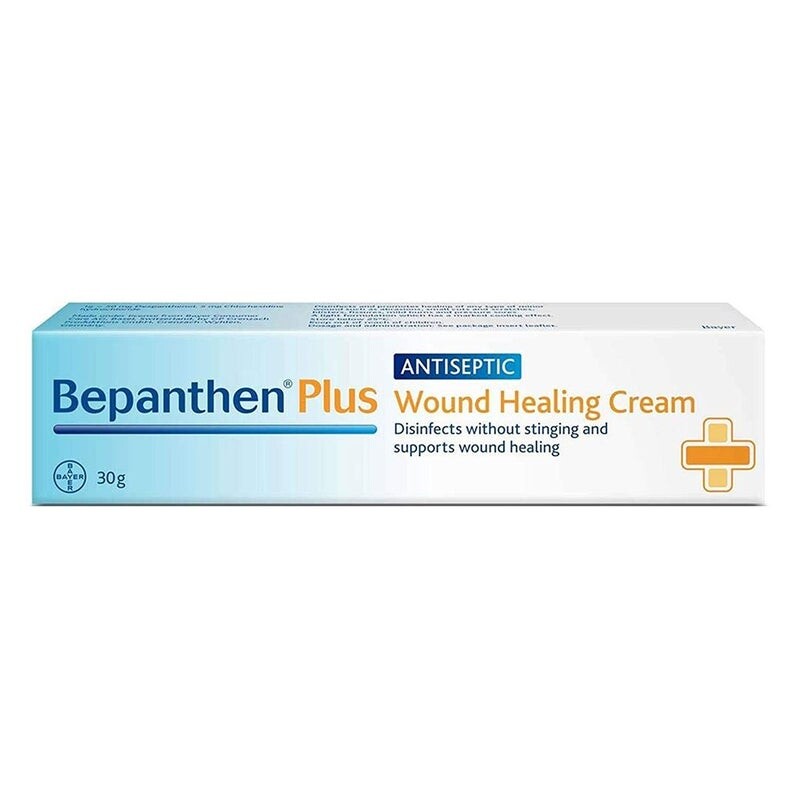 Bepanthen Plus Antiseptic Wound Healing Cream 30g | Fast-Acting ...