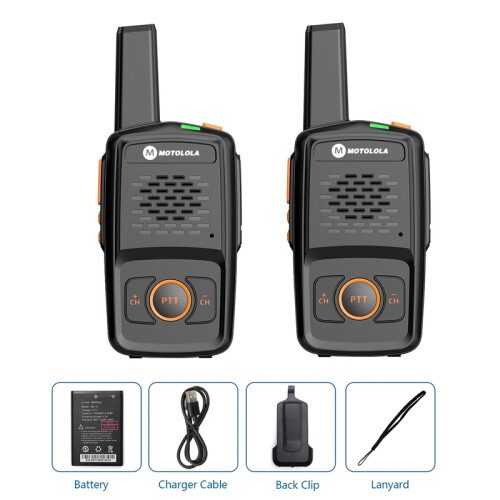 Mini Walkie Talkie Motolola 16 Channels Professional MT-N1 UHF 400 ...
