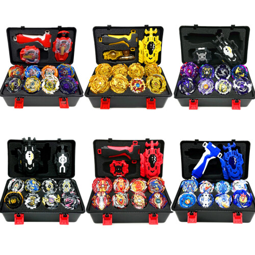 (Purple) Beyblades Burst Surge GT Set Metal Fusion Toupie Gyro Launcher ...