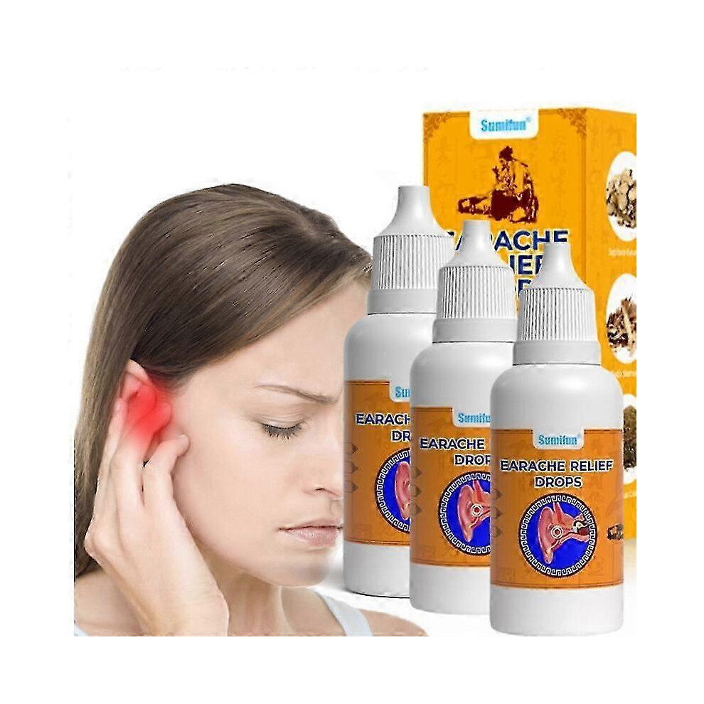 20ml Ear Ringing Relieving Ear Drops Tinnitus Deafness Ear Swelling ...