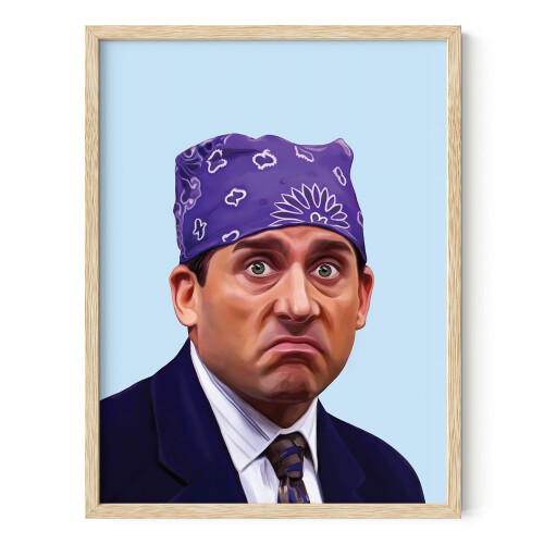HAUS AND HUES Framed Michael Scott Poster The Office TV Show Gifts ...