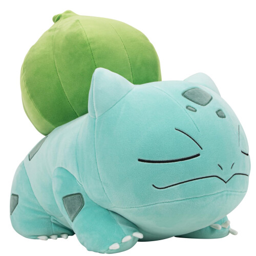 Pokemon Bulbasaur Sleeping Plush - 18-Inch Premium Plush in Sleeping ...