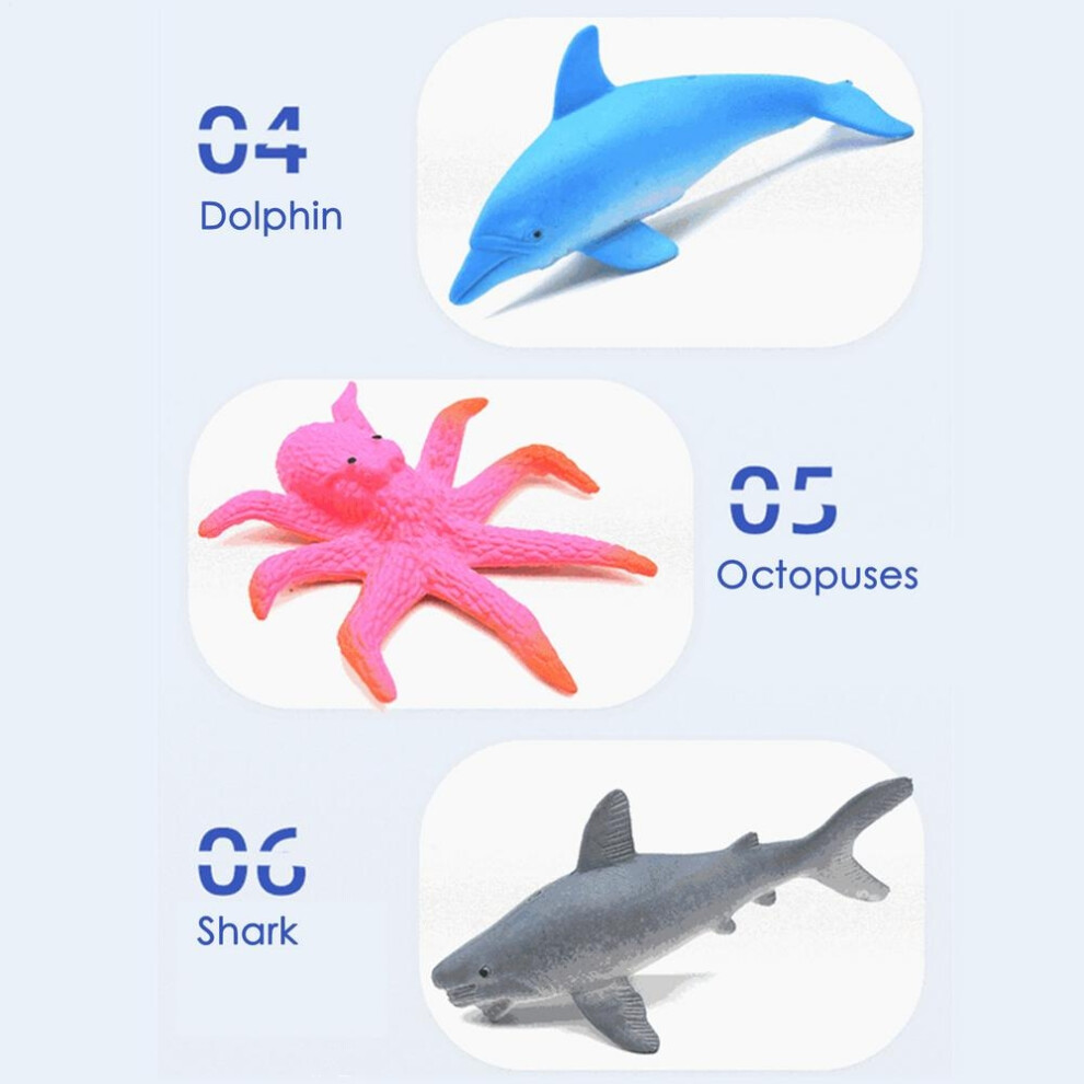 Grow Animals In Water Expandable Under The Sea Creatures Sensory Jelly ...