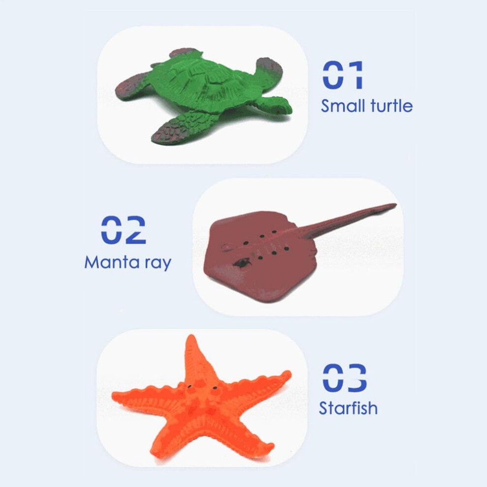 Grow Animals In Water Expandable Under The Sea Creatures Sensory Jelly ...