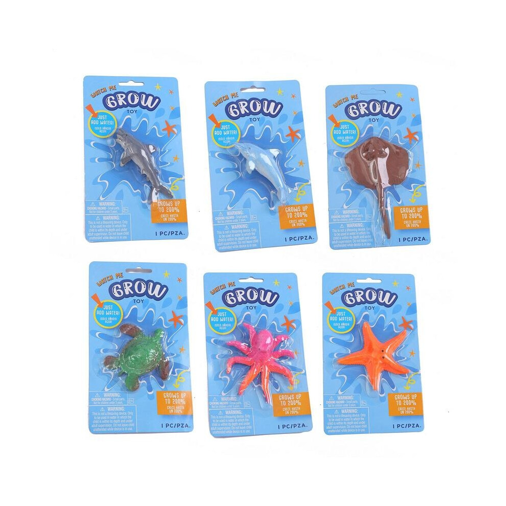 Grow Animals In Water Expandable Under The Sea Creatures Sensory Jelly ...