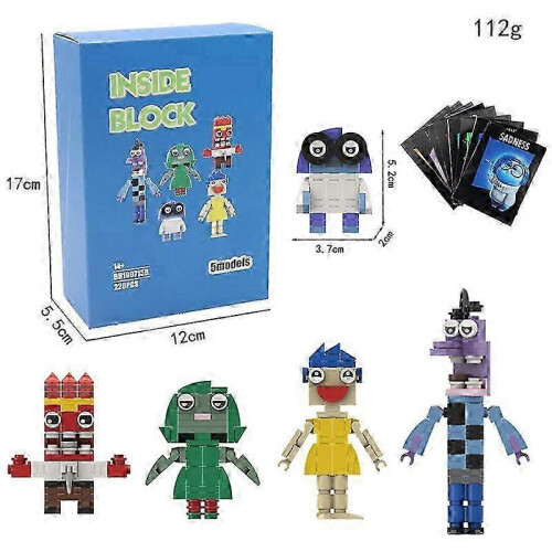 (Box 5 Models) Brain Toy Building Blocks 9 Special Agent Team Movie The ...
