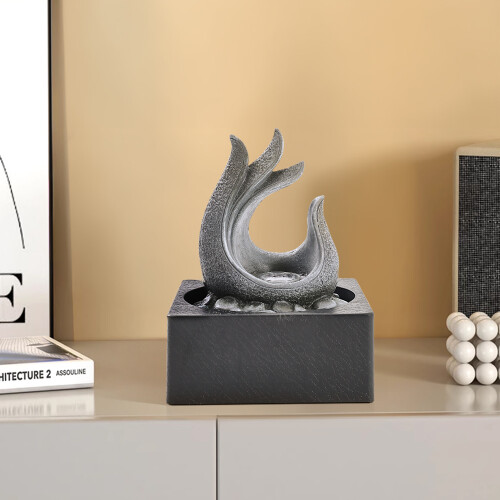 Orchid Finger Shaped LED Water Feature with Fountain Design on OnBuy