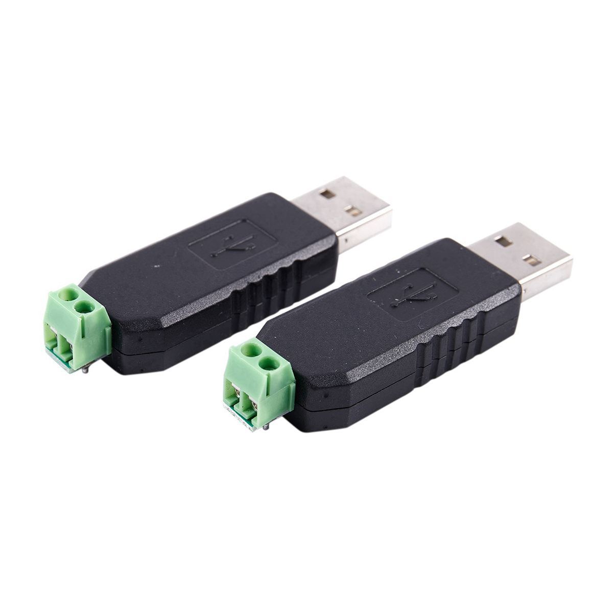 2x Conversor de interface USB para RS485 -485 PC Adaptador serial + PLC ...