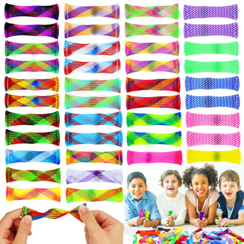 40 Pack Mixed Color Marble Mesh Fidget Toys FIDGET TOY Stress Relieve ...