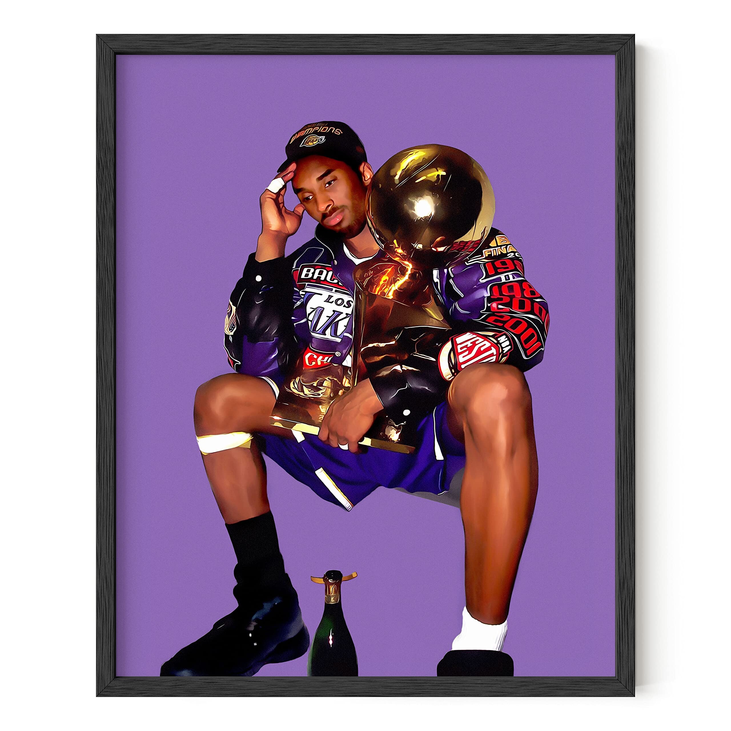 HAUS AND HUES Kobe Bryant Wall Art Kobe Art Kobe Wall Art Kobe Bryant ...