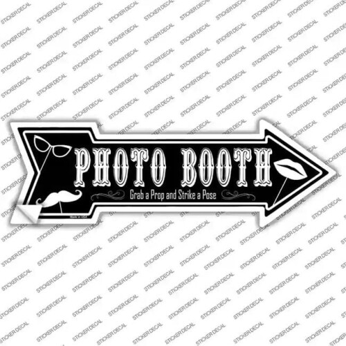 Smart Blonde A-269s-XL Photo Booth Novelty Arrow Sticker Decal - Extra ...