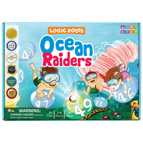 Juego de suma y secuenciaciσn de nϊmeros Logic Roots Ocean Raiders ...