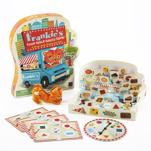 Educational Insights Frankie's Food Truck Fiasco Game Shape Matching ...