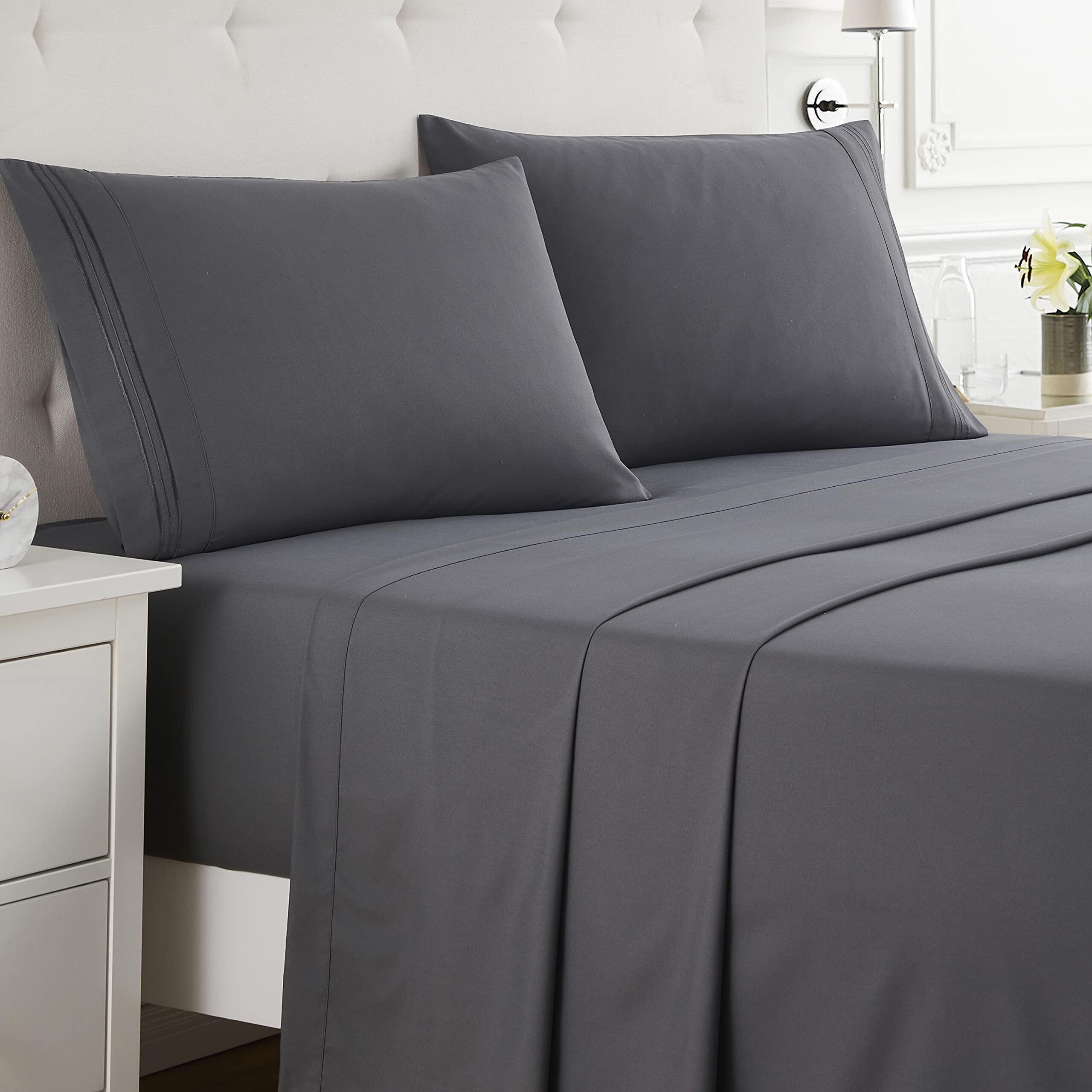Nestl Split King Sheets For Justerbara sngar - 5 Piece Split King ...