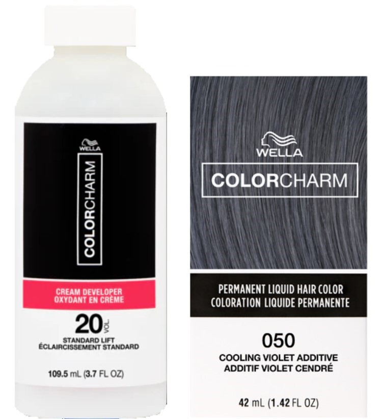 (Wella 050 + Wella Developer Vol 20) Wella T18 / T14 / T11 / T27 / T28 ...