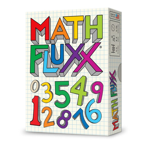 Looney Labs Math Fluxx Card Game - Math Games Fun Games Family Games ...