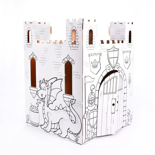 Easy Playhouse Fairy Tale Castle - Kids Art and Craft for Indoor and ...