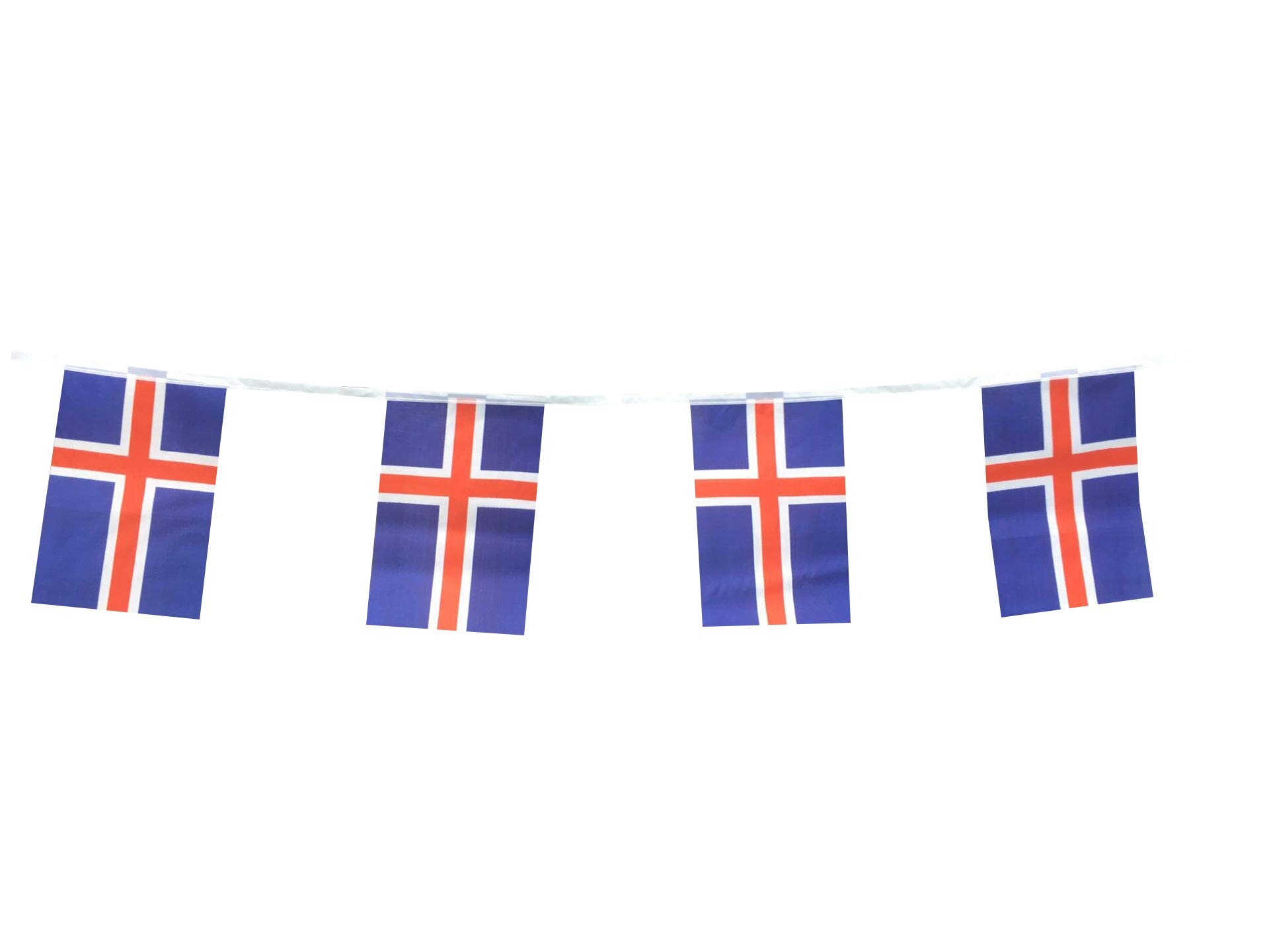 Iceland Flags Icelandic Small String Flag Banner Mini National Country ...