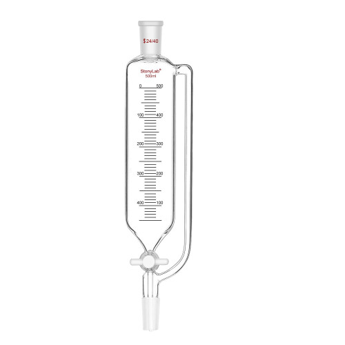 stonylab Pressure Equalizing Graduated Addition Funnel Borosilicate ...