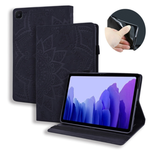 (Black Flower HF, Tab A7 10.4 T500) For Samsung Galaxy Tab A7 10.4 Case ...