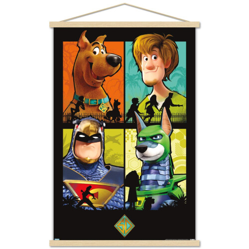 Trends International Scooby-Doo: Scoob! - P ster de pared de cuadr cula (57 x 86 cm) con impresi ...