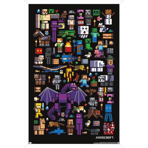 P ster de pared de Minecraft - Mobbery de Trends International, 37,5 x ...