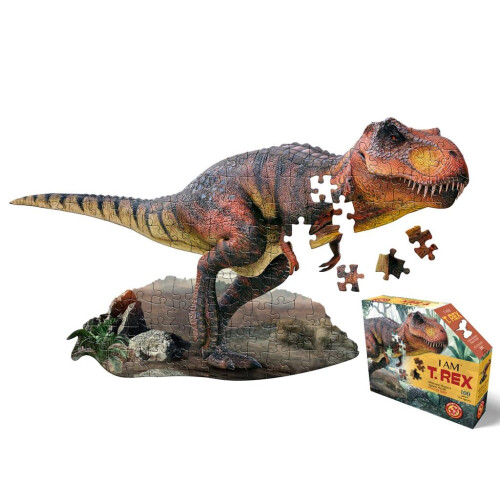 e11even LLC Madd CAPP Puzzles Jr. I AM T-Rex 100 darab llat alak kiraks ...