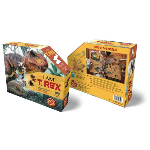 e11even LLC Madd CAPP Puzzles Jr. I AM T-Rex 100 darab llat alak kiraks ...