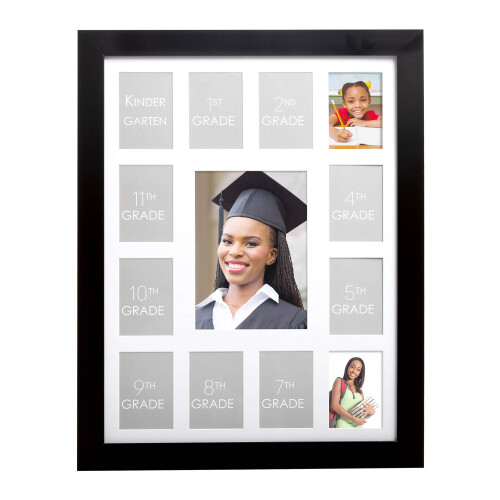 Kate & Milo School Days Frame Holds 13 Photos k-12 Kindergarten to High ...