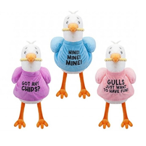 Gully Seagull With Neon Top 26cm Soft Toy (Styles Vary) on OnBuy