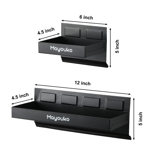 Mayouko Magnetic Toolbox Shelf, Tray and Holder, 4-Piece Magnetic ...