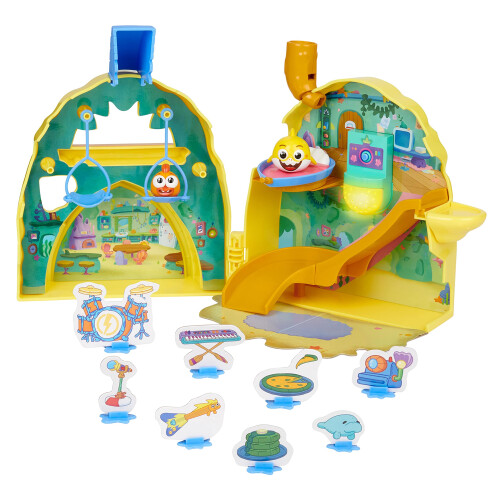 WowWee Baby Shark's Big Show! Shark House Playset - Lights and Sounds ...