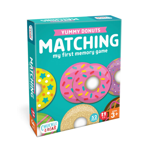 Chuckle & Roar - Matching Game Donuts - Board Game for Kids 3 and up ...