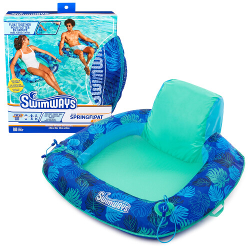 Swimways Elite Spring Float Sunseat Pool Lounger Inflatable Pool Floats ...