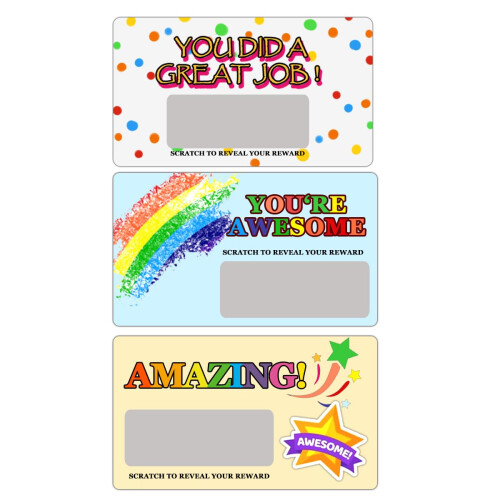 DIY Scratch Off Prizes for Students Back to School Recognition Rewards ...