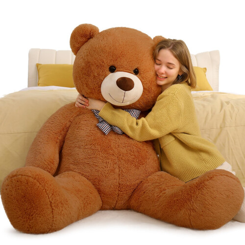 Toys Studio Giant Teddy Bear 59 inch Big Dark Brown Stuffed Animal Life ...