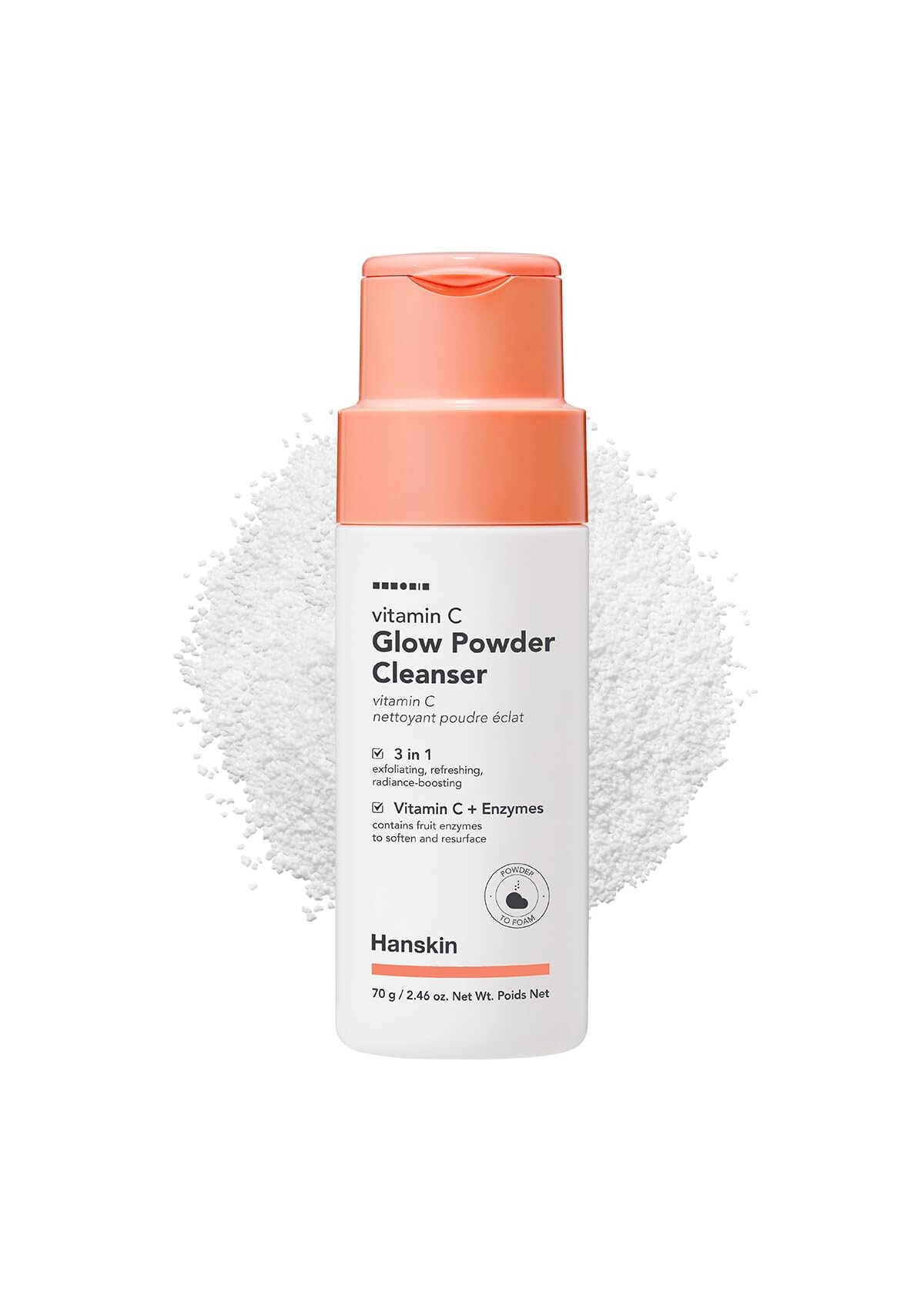 Detergente in polvere illuminante alla vitamina C Hanskin - Detergente ...