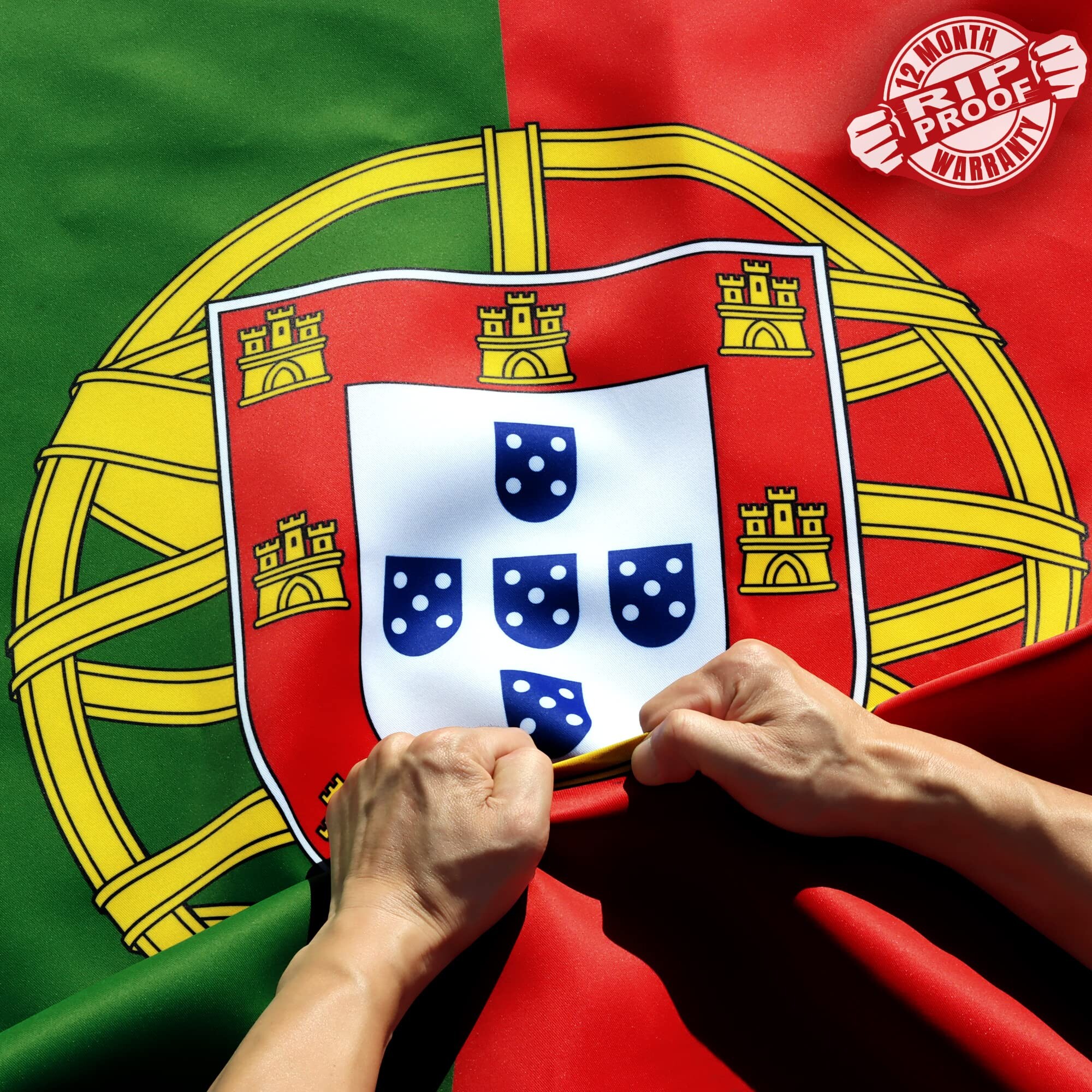 ANNELLE FLAGE PORTUGALE DOUBLE ANNE RIP DOUBLE REPROTH 3X5 FOTS - EN ...