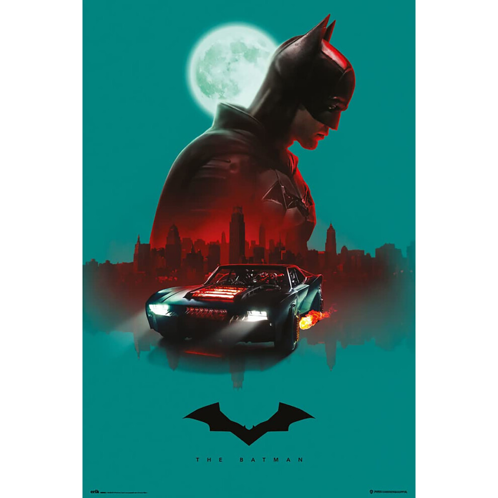 Grupo Erik Oficial El pster de Batman - 35.8 x 24.2 pulgadas / 91 x 61. ...
