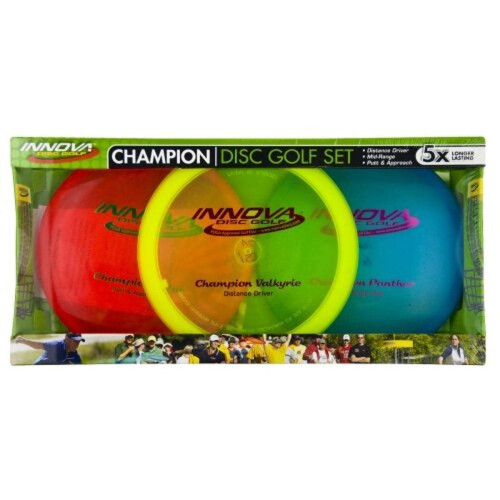 Innova Champion Disc Golf Set ?- Driver Mid-Range & Putter 150 Grams ...