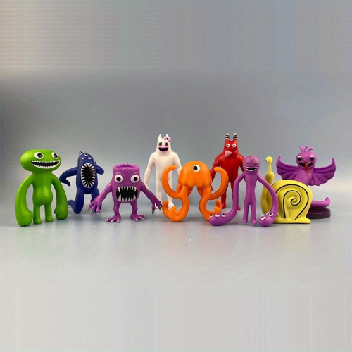9-Piece Durable PVC Horror Game Monster Action Figures Set, Collectible ...