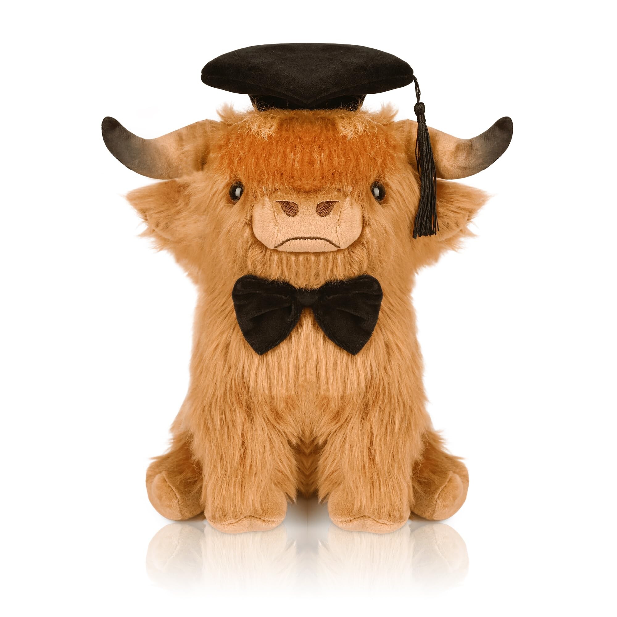 YZXZM Graduation Highland Cow Stuffed Animal Graduation Plush Gifts for ...